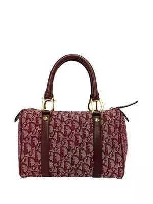Dior Trotter Canvas Boston Bag