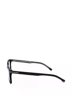 BOSS Square Frame Eyeglasses - Black