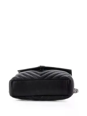 Saint Laurent Classic Monogram College Bag Matelasse Chevron Leather Medium Crossbody Bag