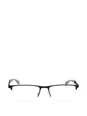 BOSS Rectangle Frame Eyeglasses - Black