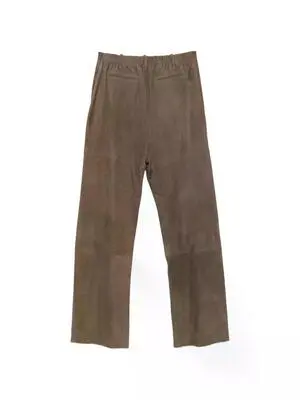 Simonette Ravizza Suede Drawstring Trousers