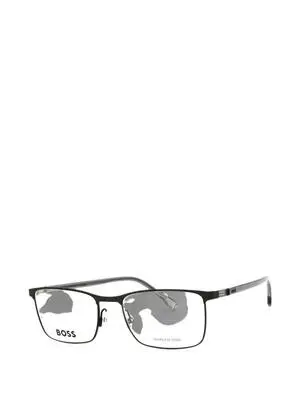 BOSS Rectangle-frame Glasses - Black