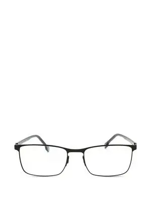 BOSS Rectangle Frame Eyeglasses - Black