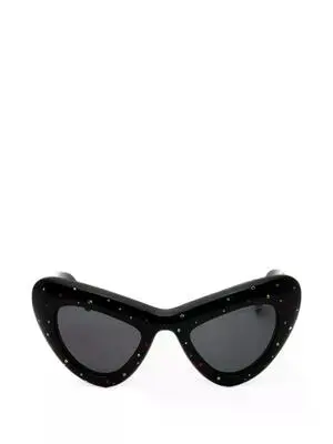 Marc Jacobs The Sunglasses Crystal-embellished Cat-eye Sunglasses