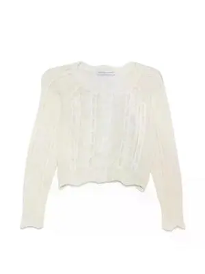 Ermanno Scervino Lace Cardigan - Neutrals