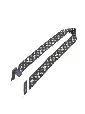 LOUIS VUITTON Monogram Bb Bandeau Scarf