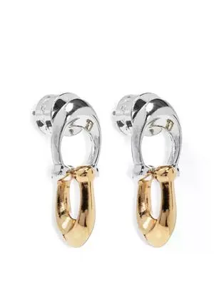 COACH Signature Interlocking Earrings