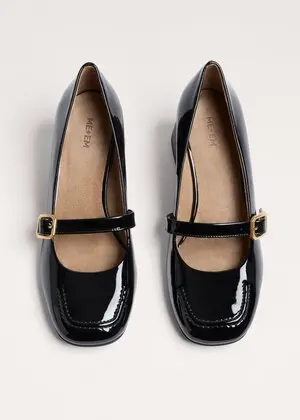 ME+EM Mary Jane Block Heel