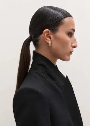ME+EM Sharp Shoulder Tux Coat