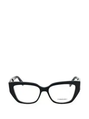 FERRAGAMO Cat-eye Glasses - Black