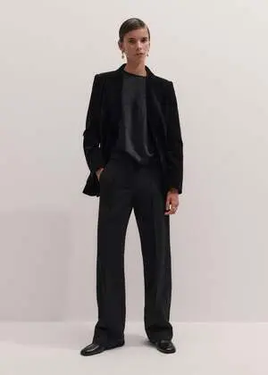 ME+EM Silk Satin Puff Sleeve T-shirt