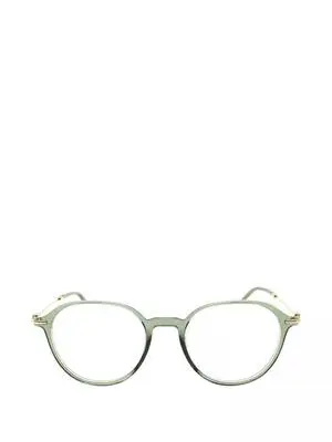 BOSS Round Frame Eyeglasses - Green
