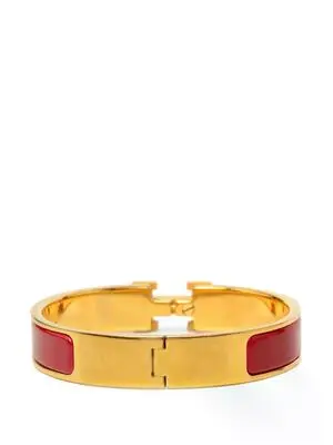 Hermès 2000-2026 Narrow Enamel Clic H Bracelet Pm Costume Bracelet