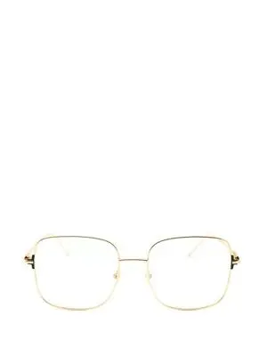 BOSS Square Frame Eyeglasses - Gold