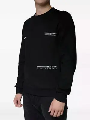Dolce & Gabbana Graphic Print Crewneck Sweatshirt