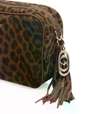 LA CARRIE Leopard Print Cross Body Bag