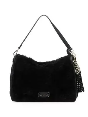 LA CARRIE Teddy Shoulder Bag - Black