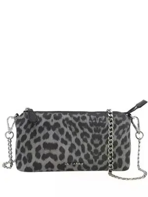 LA CARRIE Leopard-print Crossbody Bag