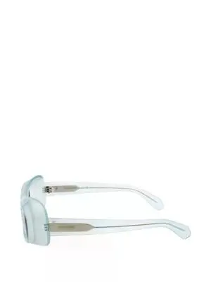 FERRAGAMO Oval Frame Sunglasses - Blue