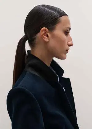 ME+EM Patch Pocket Sharp Shoulder Blazer