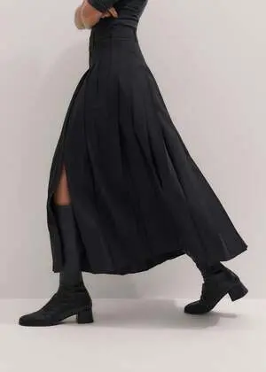 ME+EM Knee-high Stretch Boots - Black