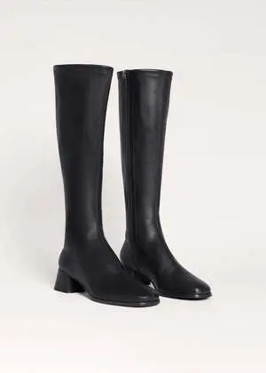 ME+EM Knee-high Stretch Boots - Black