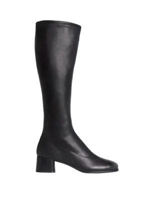 ME+EM Knee-high Stretch Boots - Black