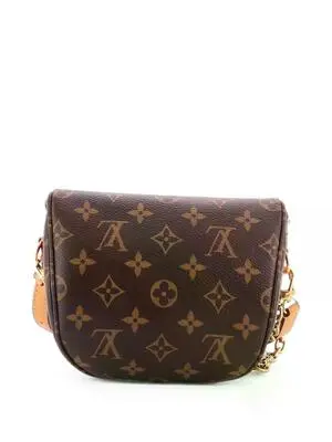 LOUIS VUITTON Bum Bag Monogram Canvas Mini Belt Bag - Brown