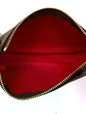 LOUIS VUITTON 2020 Monogram Vivienne Christmas Mini Pochette Accessoires Shoulder Bag