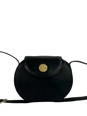 Celine 2009 Calfskin Star Ball Crossbody Bag - Black