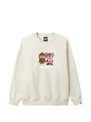 FINGERCROXX Graphic-print Sweatshirt - Neutrals