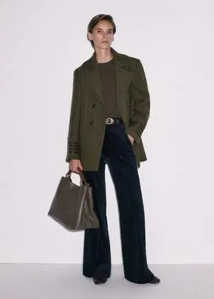 ME+EM Corduroy Wide Leg Trousers