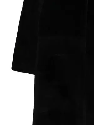 Simonette Ravizza Hooded Shearling Coat