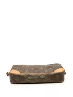 LOUIS VUITTON 1995 Monogram Marly Dragonne Pm Clutch Bag
