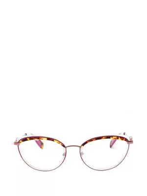 Furla Oval Eyeglasses - Pink