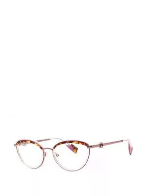 Furla Oval Eyeglasses - Pink