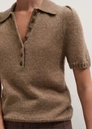 ME+EM Merino Cashmere Silk Knit Polo