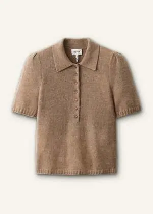 ME+EM Merino Cashmere Silk Knit Polo