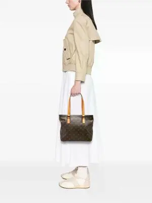 LOUIS VUITTON Monogram Canvas Cabas Piano Tote Bag