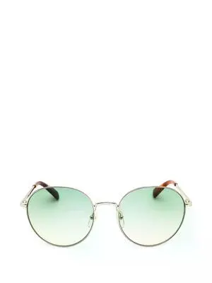 Longchamp Round-frame Sunglasses - Gold