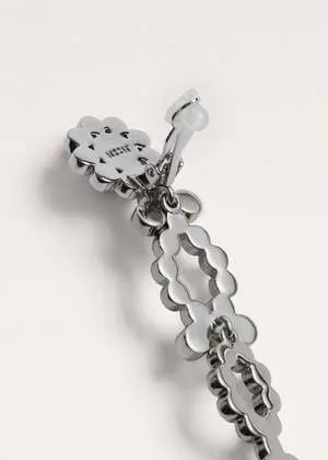 ME+EM Diamante Drop Earrings