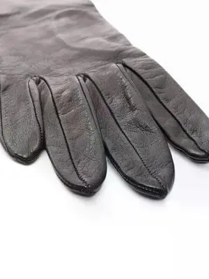 Gucci 2000s Studded Leather Gloves