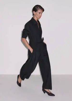 ME+EM Exaggerated Taper Jumpsuit