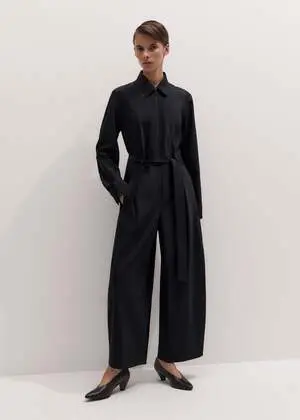 ME+EM Exaggerated Taper Jumpsuit