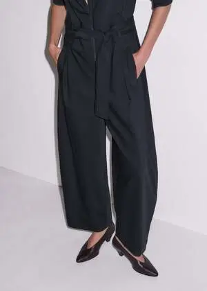 ME+EM Exaggerated Taper Jumpsuit