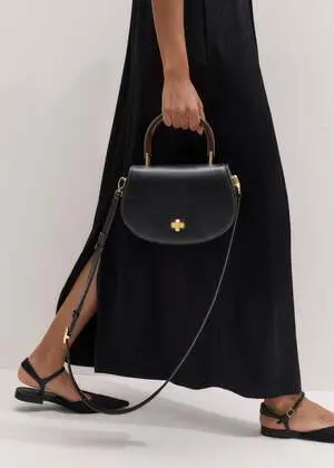 ME+EM Resin Top Handle Bag