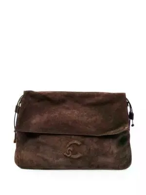 COCCINELLE Lidia Medium Suede Shoulder Bag
