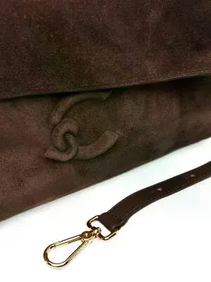 COCCINELLE Lidia Medium Suede Shoulder Bag