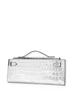 VERONICA BEARD Dash Leather Clutch Bag
