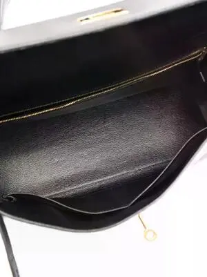 Hermès Hermès 1997 32 Kelly Tote Bag Black